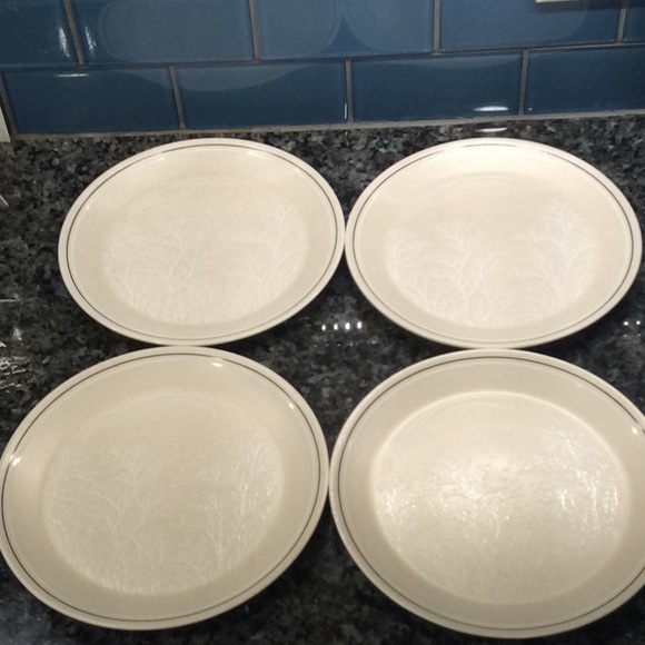Lenox | Dining | Four Lenox Temperware Silhouette Dinner Plates | Poshmark